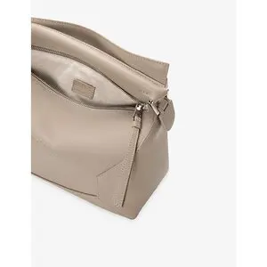 Loewe Puzzle Edge Medium Leather Shoulder Bag - Clay