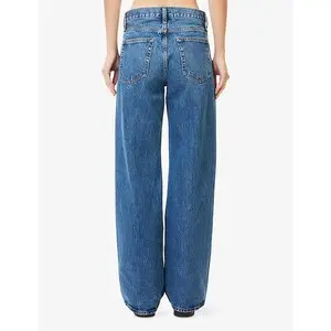 FRAME The Stroll Wide-leg Denim Jeans