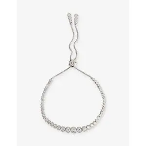 CARAT* LONDON 925 Sterling And Cubic Zirconia Bracelet - Silver