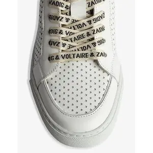 Zadig&Voltaire High Flash High-top Leather Trainers
