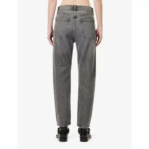 AGOLDE 90's Pinch Straight-leg High-rise Denim Jeans - Audit (worn Vint Blk)