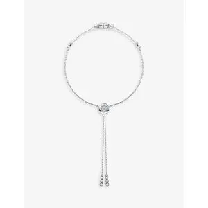 CARAT* LONDON Camelia Sterling And Cubic Zirconia Bracelet - Silver