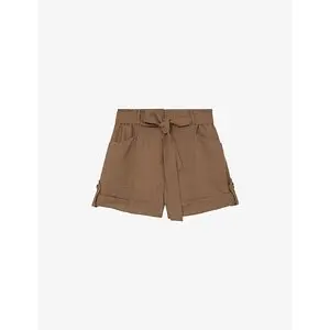 Reiss Belted Shorts For Women