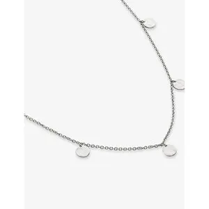 Monica Vinader Sterling Muse Station Necklace