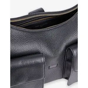 The Kooples Amelia Leather Shoulder Bag - Brown