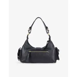 The Kooples Amelia Leather Shoulder Bag - Brown