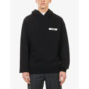 Jacquemus Le Hoodie Logo-tab Cotton Hoodie