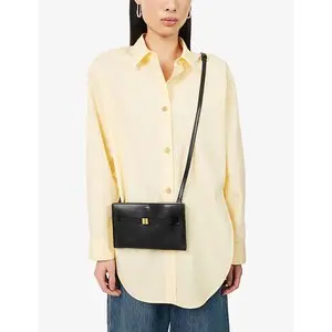 TOTEME Belted Leather Cross Body Bag