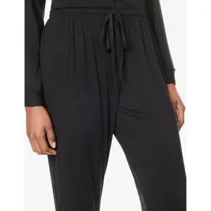 THE NAP CO Relaxed-fit Patch-pocket Stretch-jersey Pyjama Set