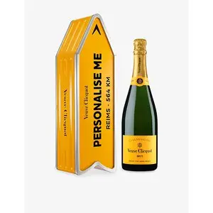 VEUVE CLICQUOT City Arrow Limited-edition Brut Nv Champagne With Personalised Tin - One-color
