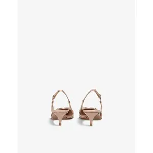 Valentino Garavani Vlogo Slingback Courts - Blush