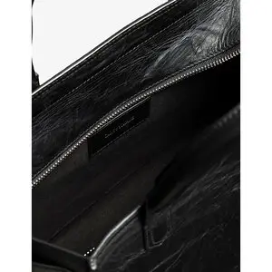 Zadig&Voltaire Leather Tote With Wings - Black