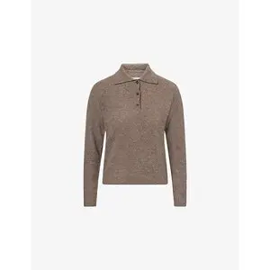MAISON MARGIELA Four-stitch Knitted Wool Polo Jumper