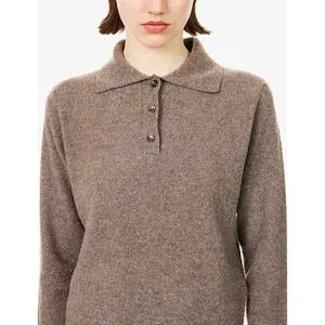 MAISON MARGIELA Four-stitch Knitted Wool Polo Jumper