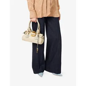 Chloé Small Leather Top-handle Bag - Cloudy Cream