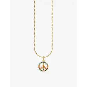 THOMAS SABO Peace Necklace - Multicoloured