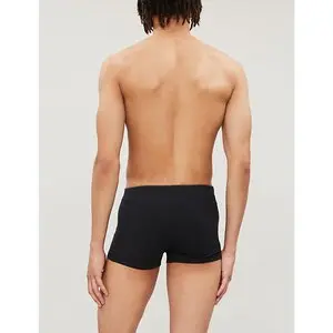 Hanro Elasticated Slim-fit Stretch-cotton Trunks