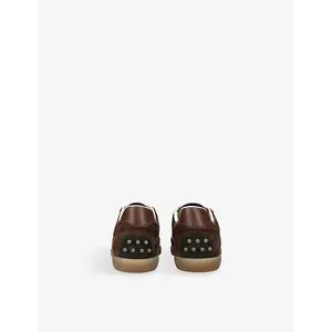 TOD'S Tabs Suede Trainers - Brown/oth