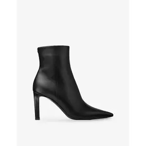 JIMMY CHOO Frankie Ab 85 Leather Ankle Boots