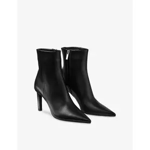 JIMMY CHOO Frankie Ab 85 Leather Ankle Boots