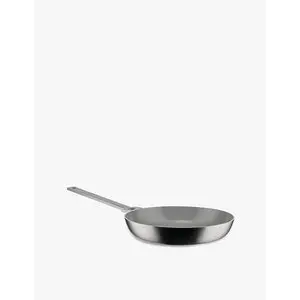 ALESSI Convivio Stainless-steel Frying Pan 24cm - Silver