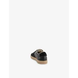 COMMON PROJECTS Bball Slim Gum Sole Leather Trainers - Black