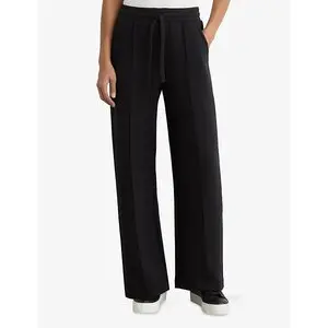 REISS Bella Stretch-jersey Jogging Bottoms With Side Stripe
