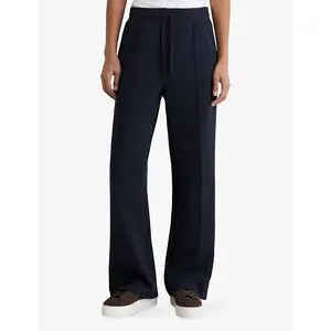 REISS Bella Side Stripe Stretch-jersey Jogging Bottoms