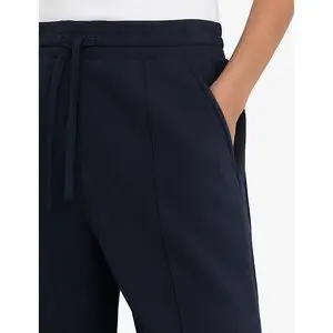 REISS Bella Side Stripe Stretch-jersey Jogging Bottoms