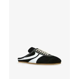 Dries Van Noten Dustin Suede Mules - Black/comb