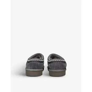 UGG Tasman Shearling-lined Suede Slippers