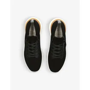 Brunello Cucinelli Cotton-knit Low-top Trainers With Logo Detail