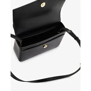 MALINA Monogram Leather Shoulder Bag