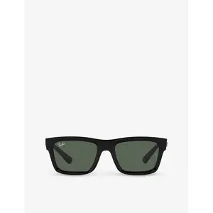 Ray-ban Warren Bio-based Acetate Sunglasses - Black