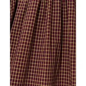 AMY LYNN Gingham Print Maxi Dress - Red