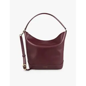 Sandro Slouchy Leather Shoulder Bag
