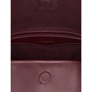 Sandro Slouchy Leather Shoulder Bag