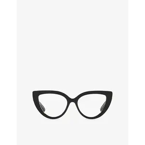 Gucci Cat-eye Frame Acetate Eyeglasses - Black