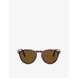 Persol Po3286s Phantos-frame Sunglasses - Brown