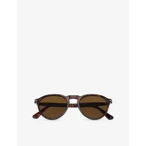 Persol Po3286s Phantos-frame Sunglasses - Brown