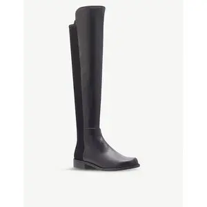 STUART WEITZMAN 5050 Over-the-knee Leather Boots - Black
