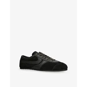 Dries Van Noten Dustin Suede Trainers - Black