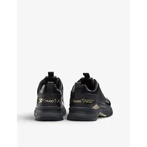 Hugo Logo-embossed Low-top Trainers