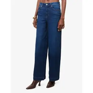 REFORMATION Bex High-rise Wide-leg Denim Jeans