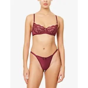 Lounge Adaline Satin Thong