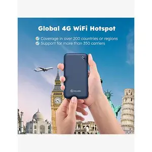 GLOCALME Upp Portable 4g/lte Wi-fi Router Cloud Sim