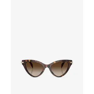 Michael Kors Cat Eye Acetate Sunglasses - Brown