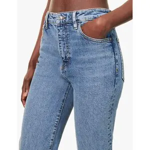 FRAME The Ruler High-rise Straight-leg Jeans