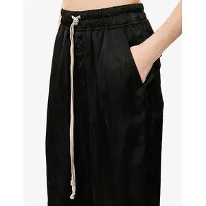 Rick Owens Dietrich Drawstring Woven Trousers