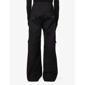 Rick Owens Flared Cargo Trousers - Black